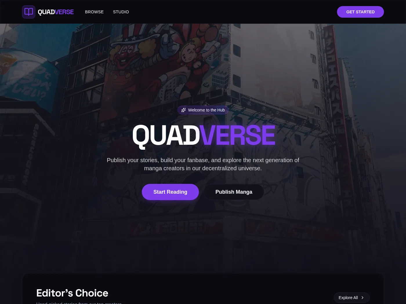 Quadverse Manga Hub