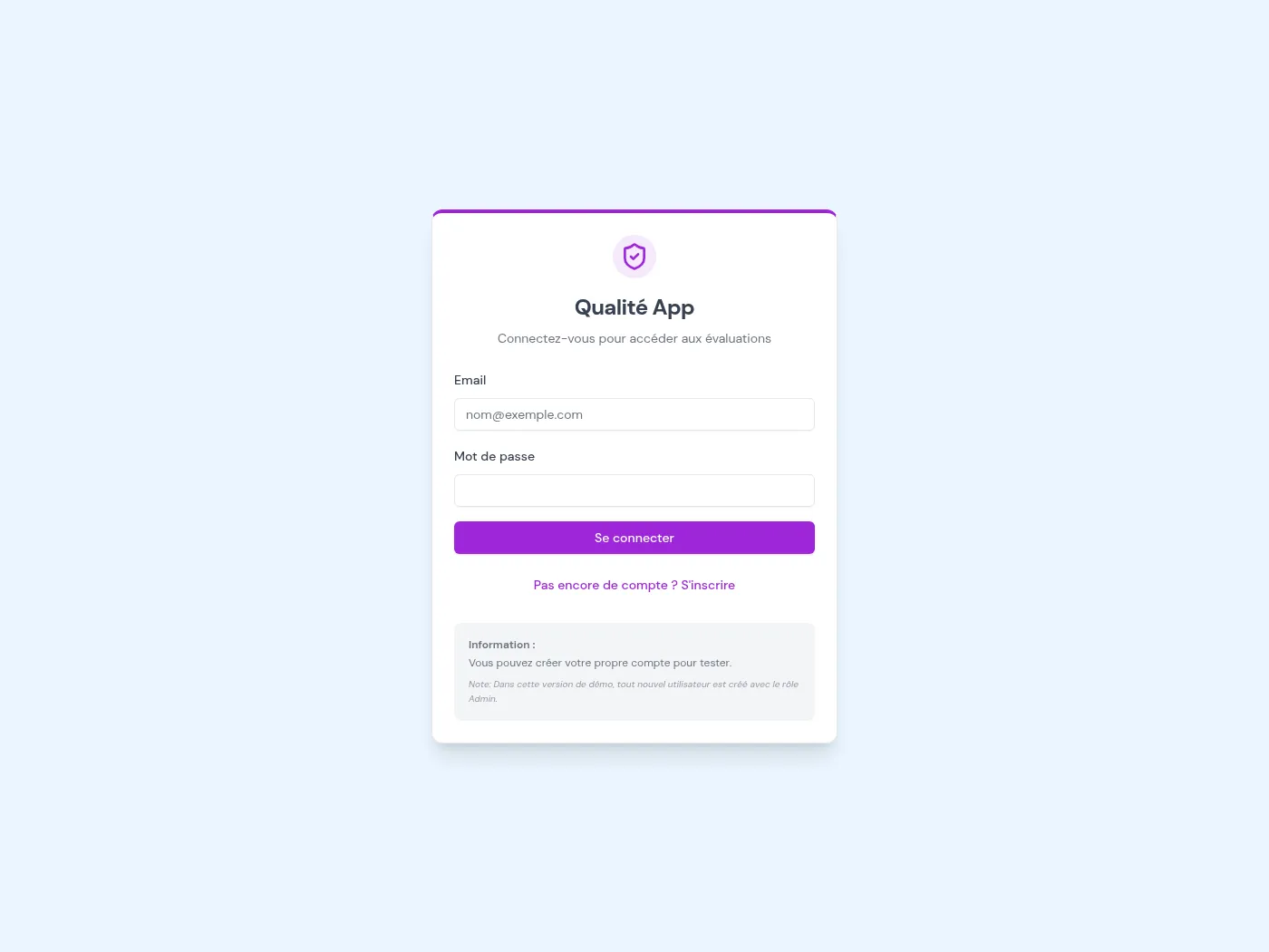 Qualité Grilles WebApp