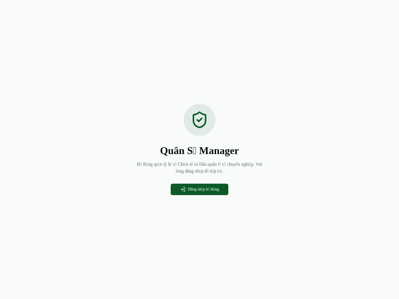 Quân Sự Manager