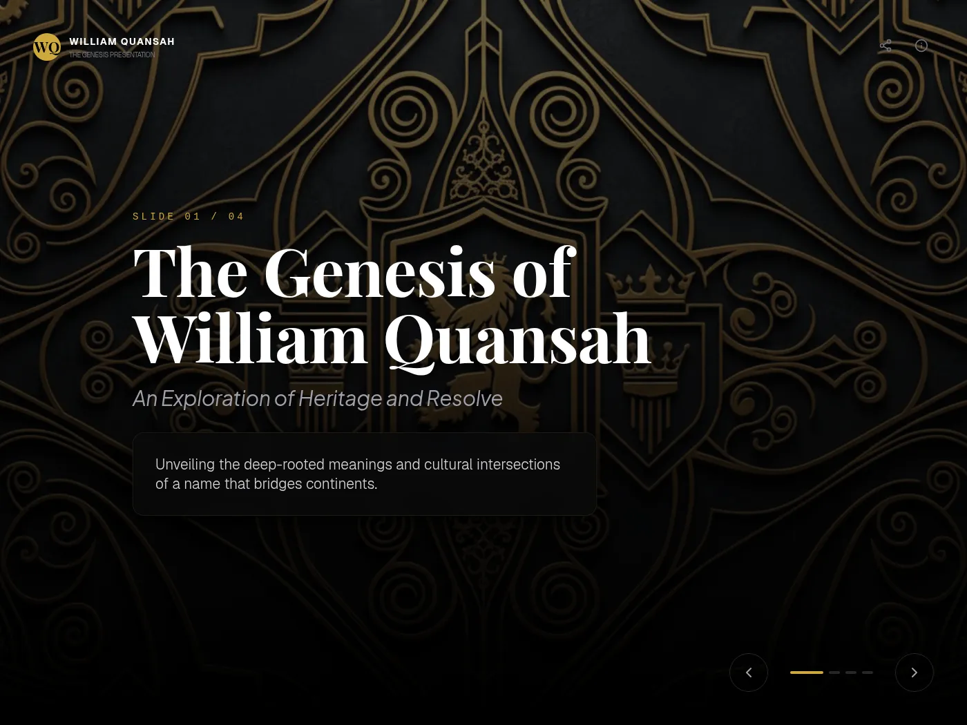 William Quansah Slides