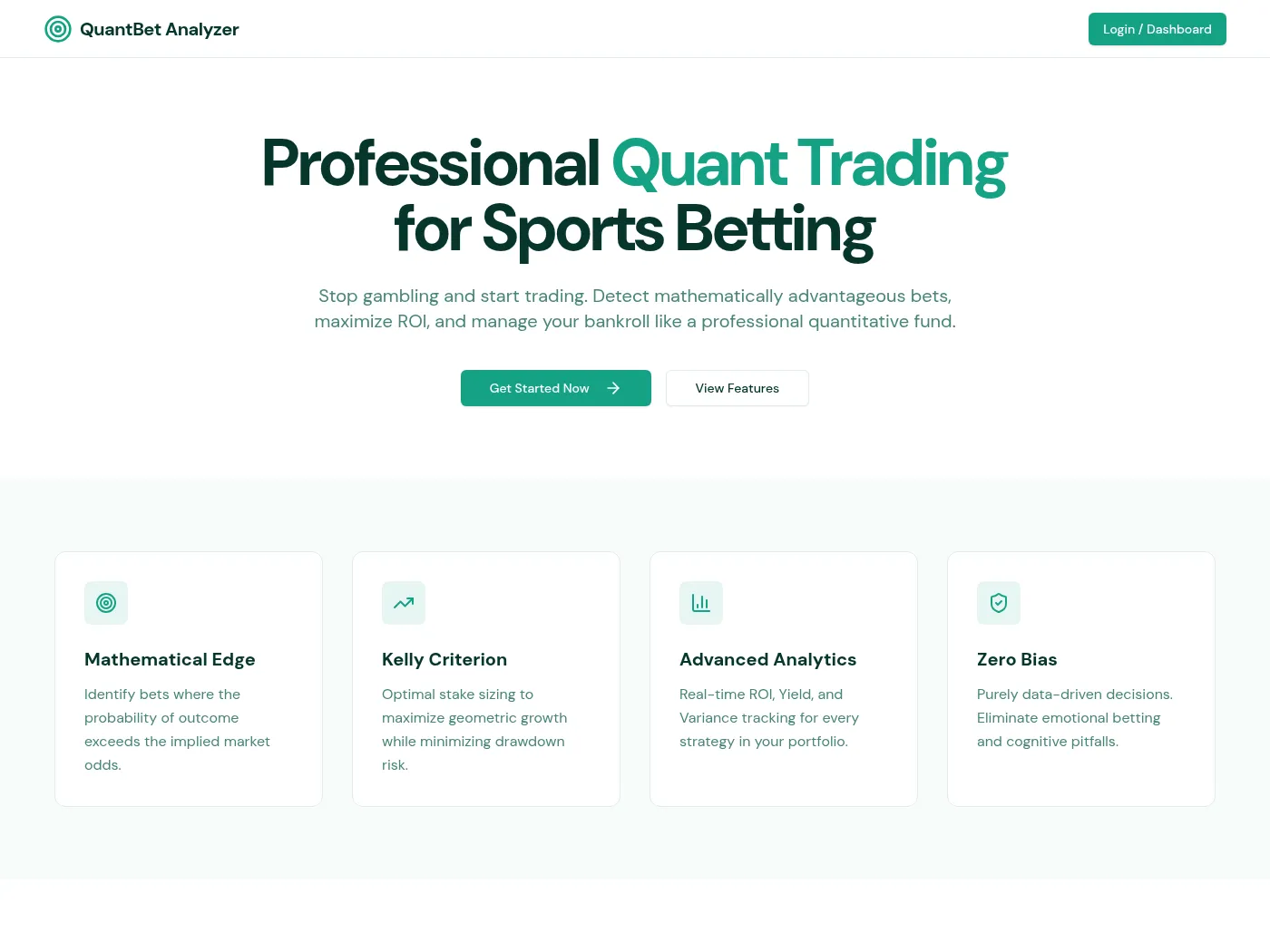 QuantBet Analyzer