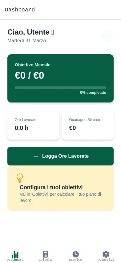 Quanto Devo Lavorare
