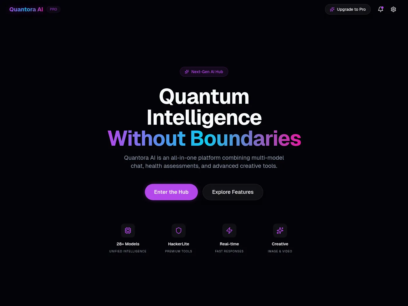 Quantora AI Platform