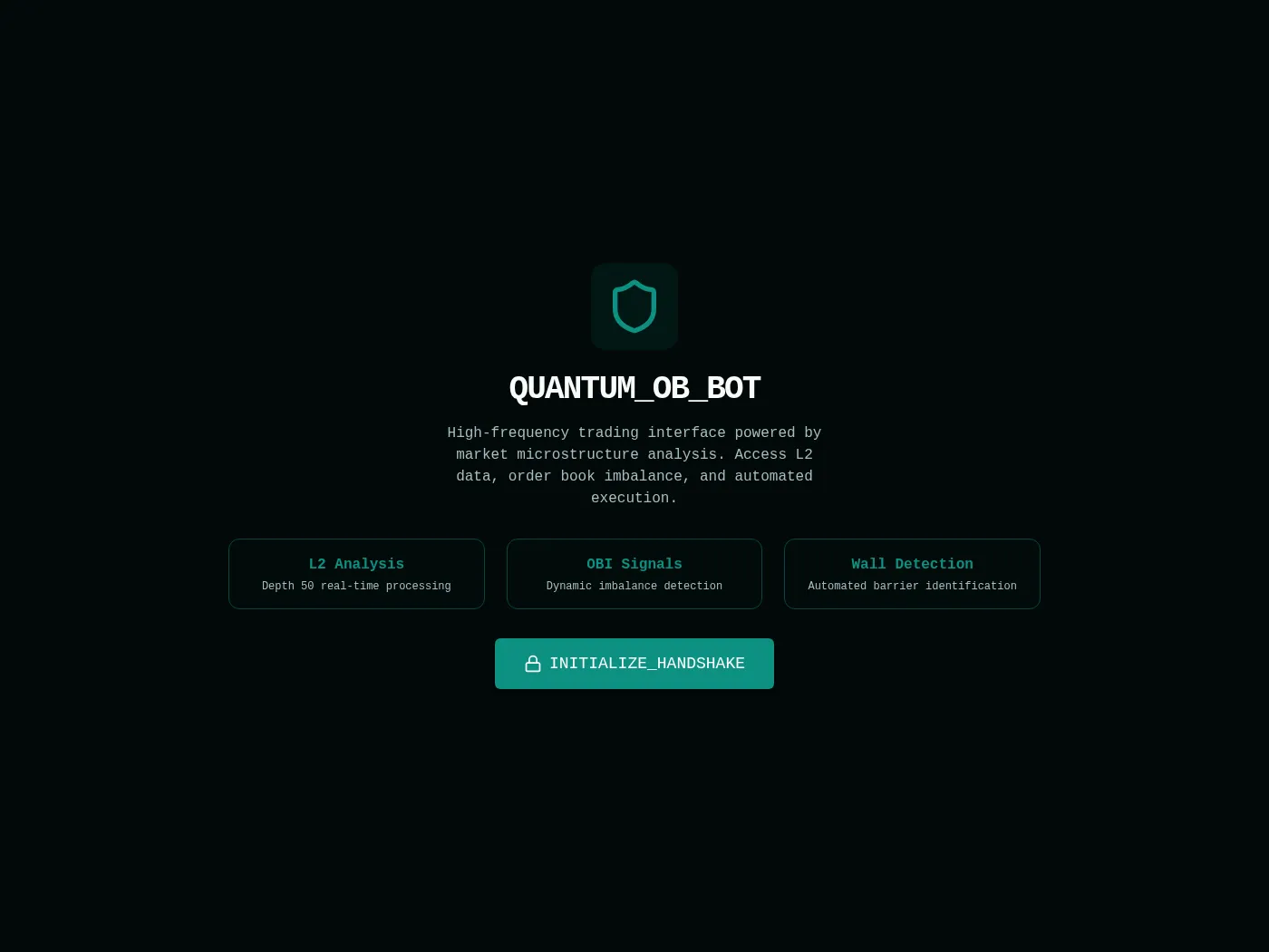 Quantum Order Book Bot