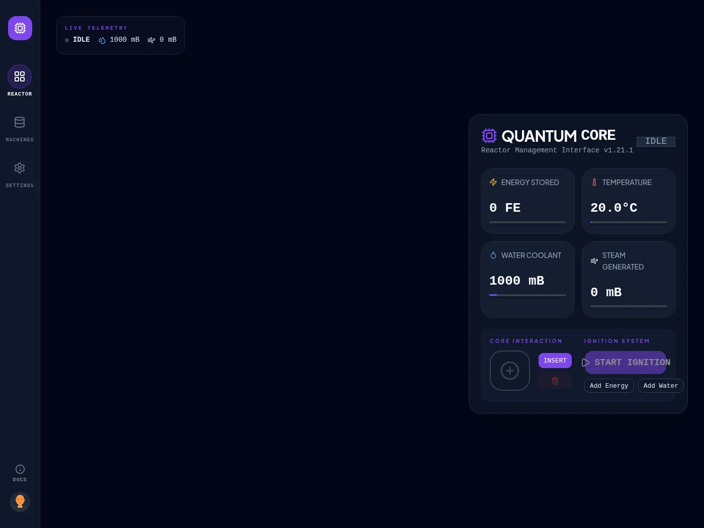 Quantum Reactor Generator