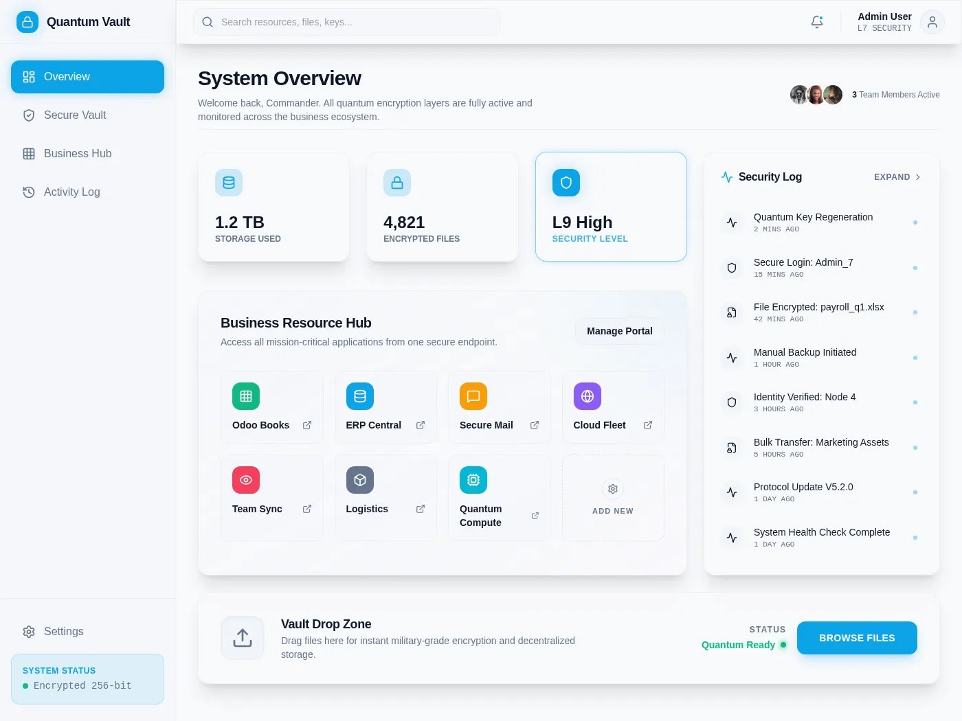 Quantum Vault Clone