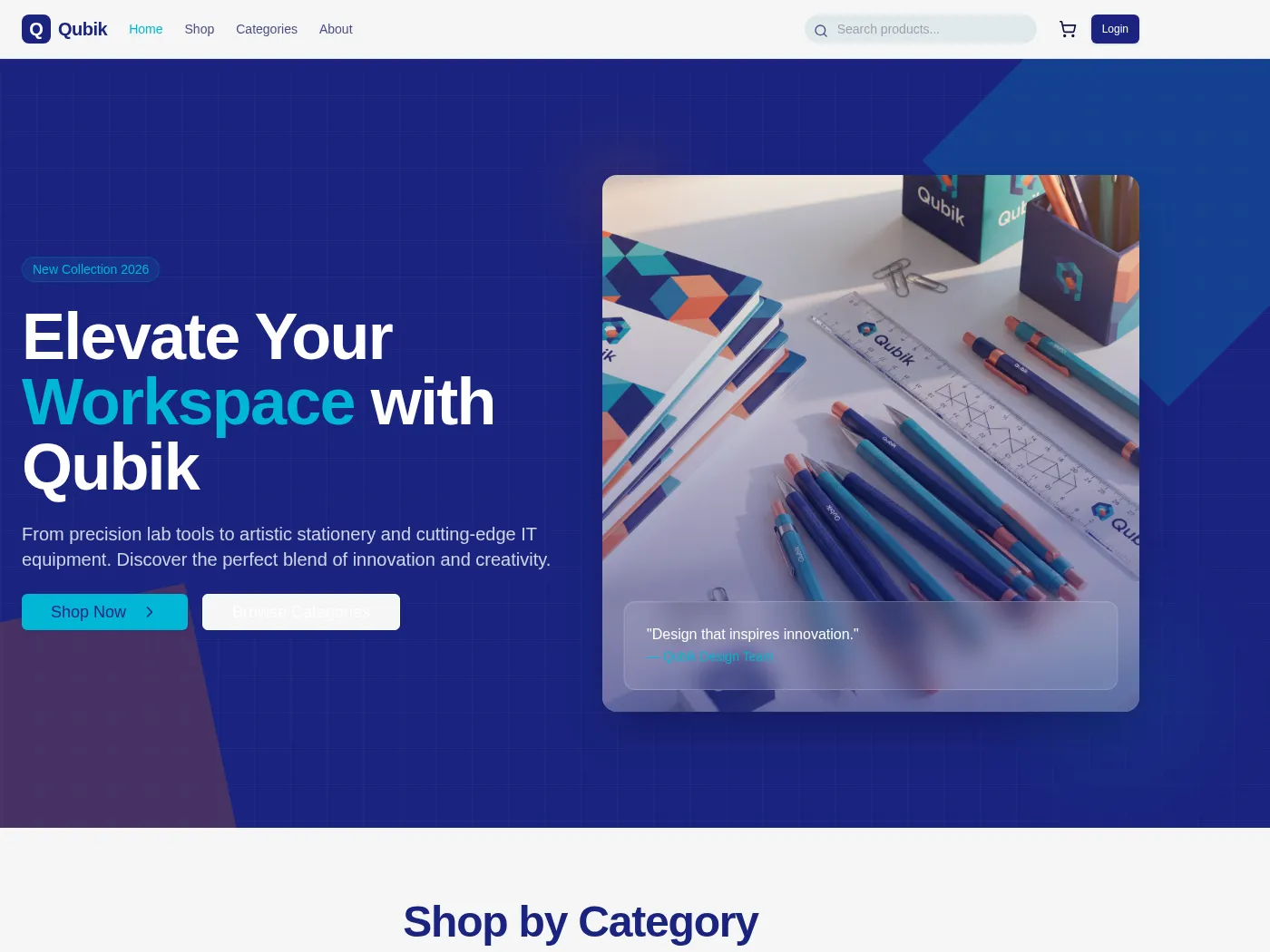 Qubik Stationery Shop