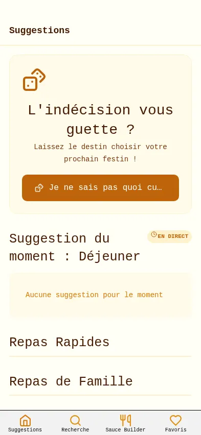 Que Cuisiner Aujourd'hui ?