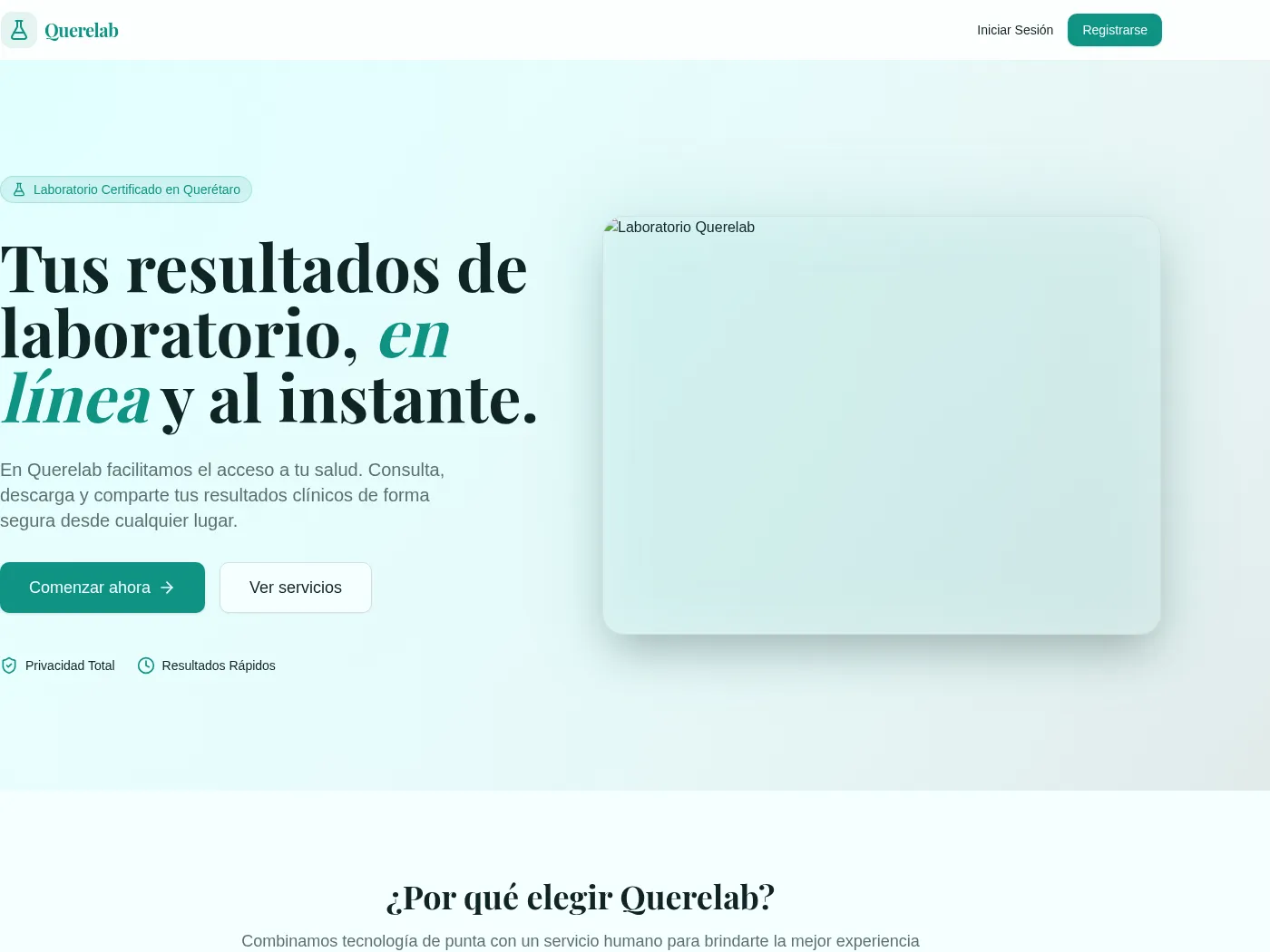 Querelab Results App