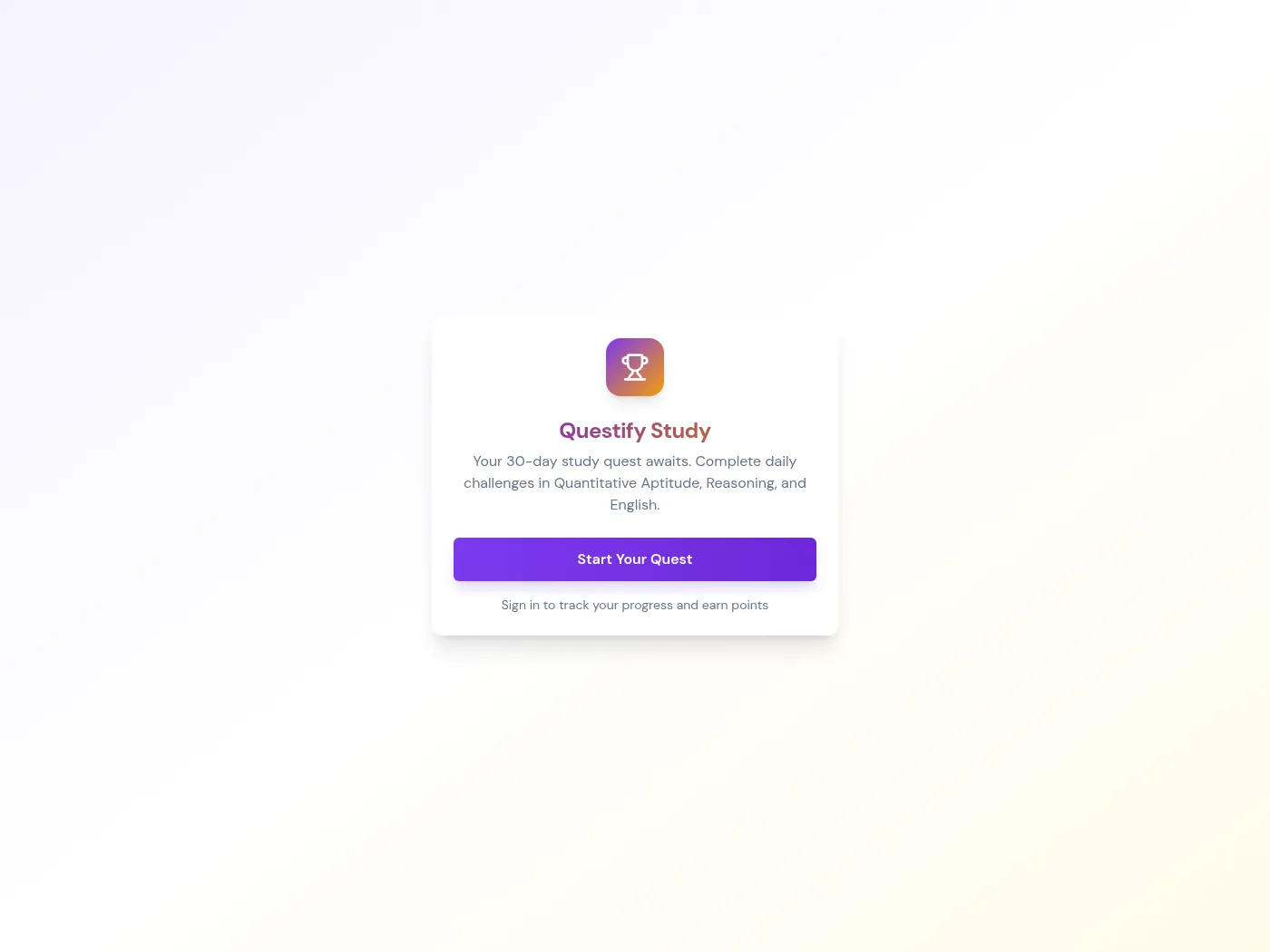 Questify Study Challenge