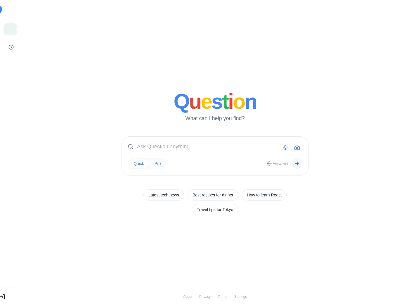 Question AI Search