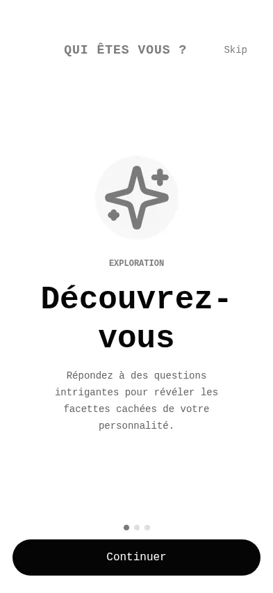 Qui Êtes Vous App