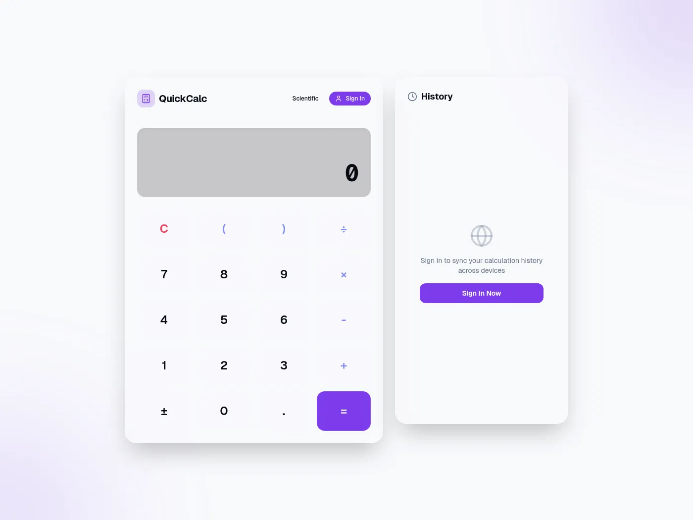 QuickCalc