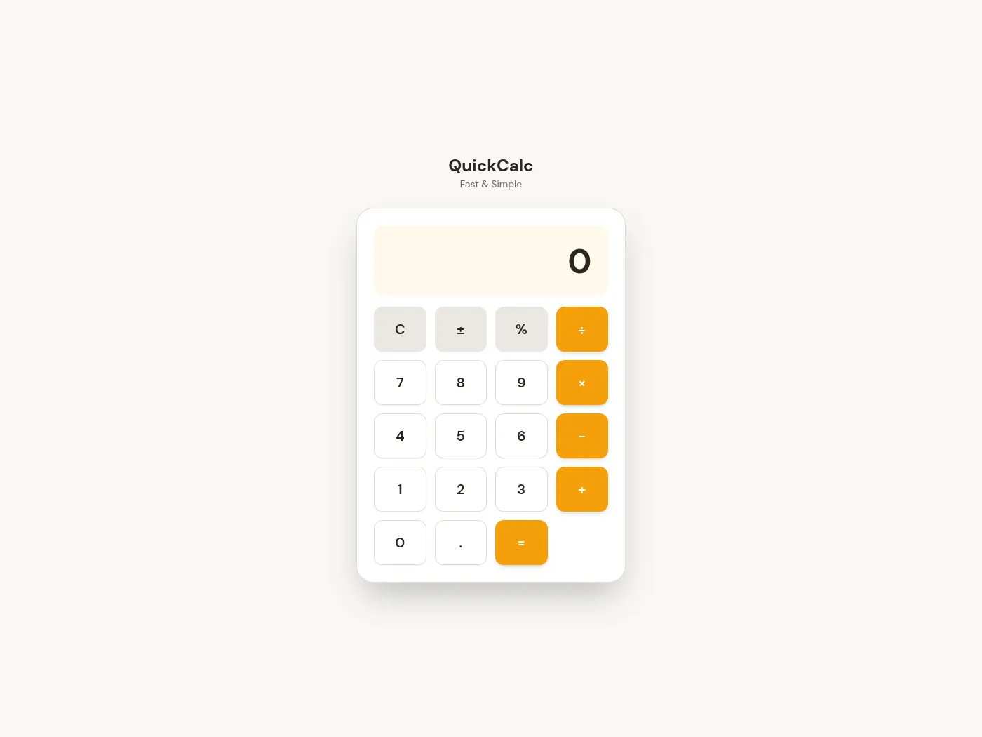 QuickCalc