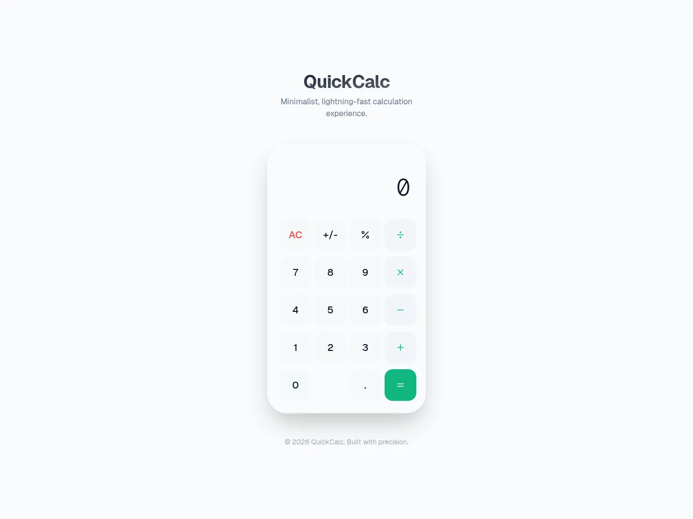 QuickCalc