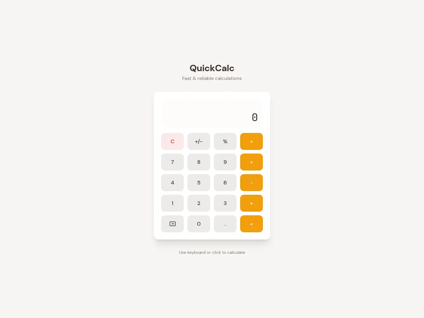 QuickCalc