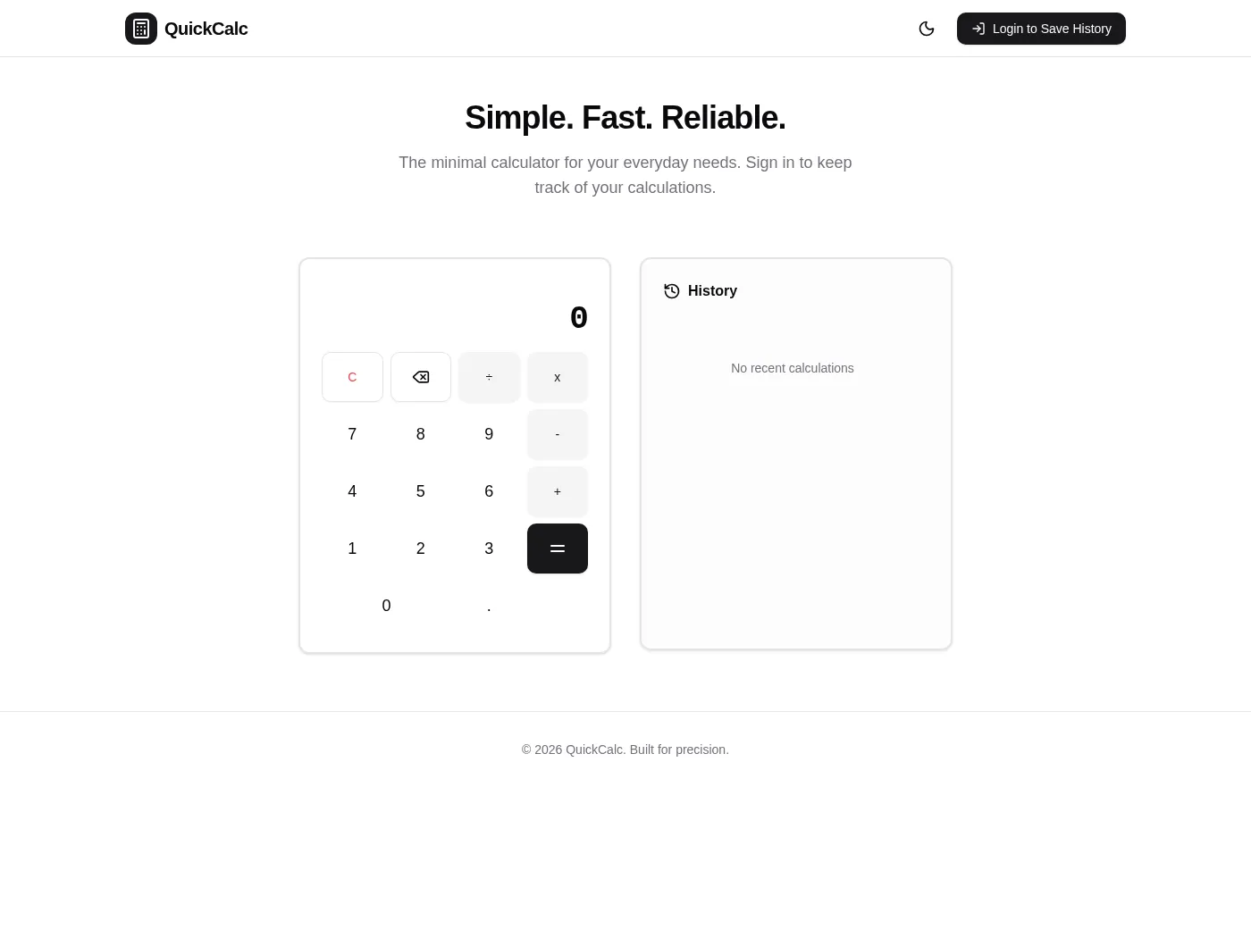 QuickCalc