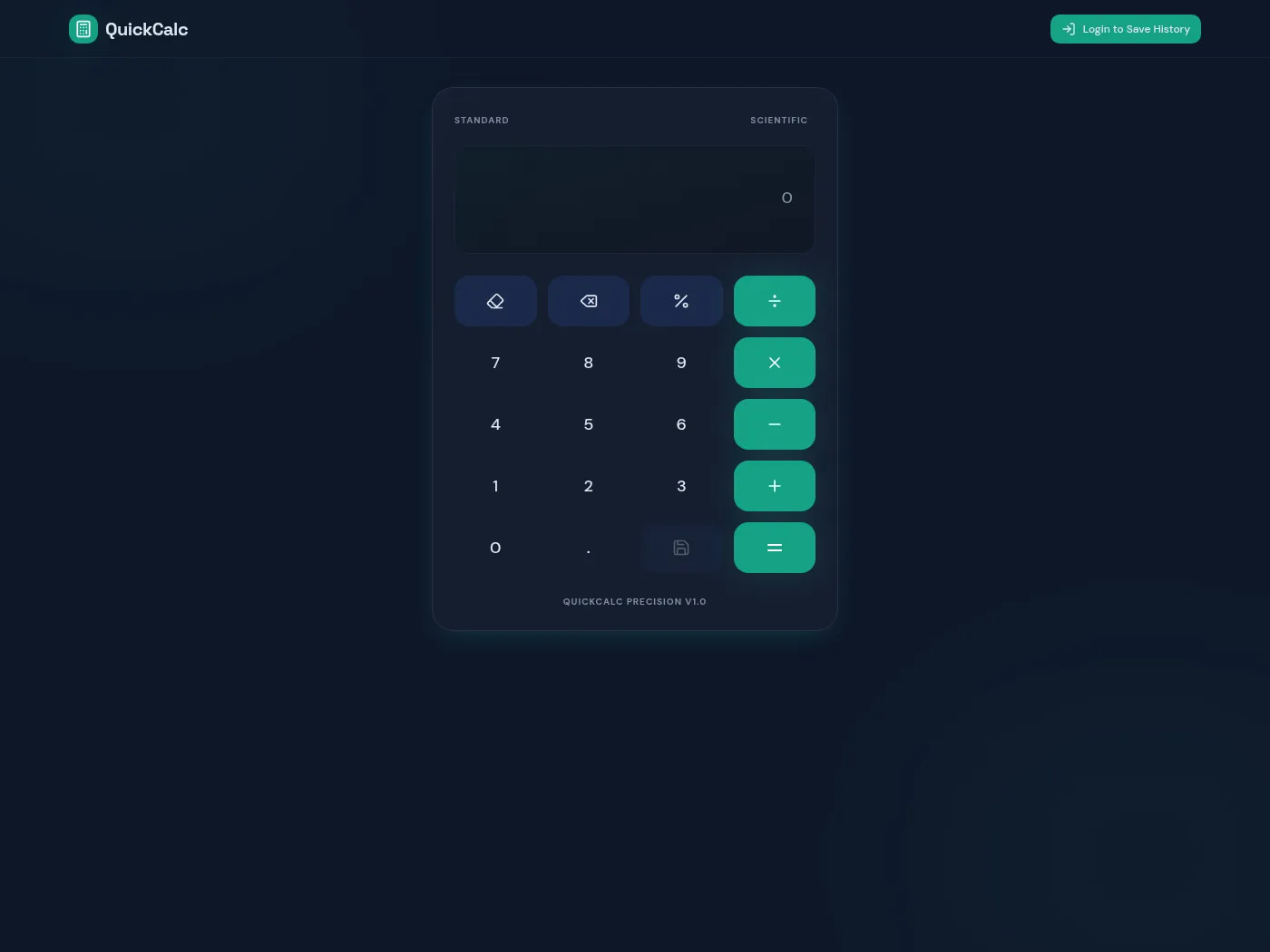 QuickCalc App