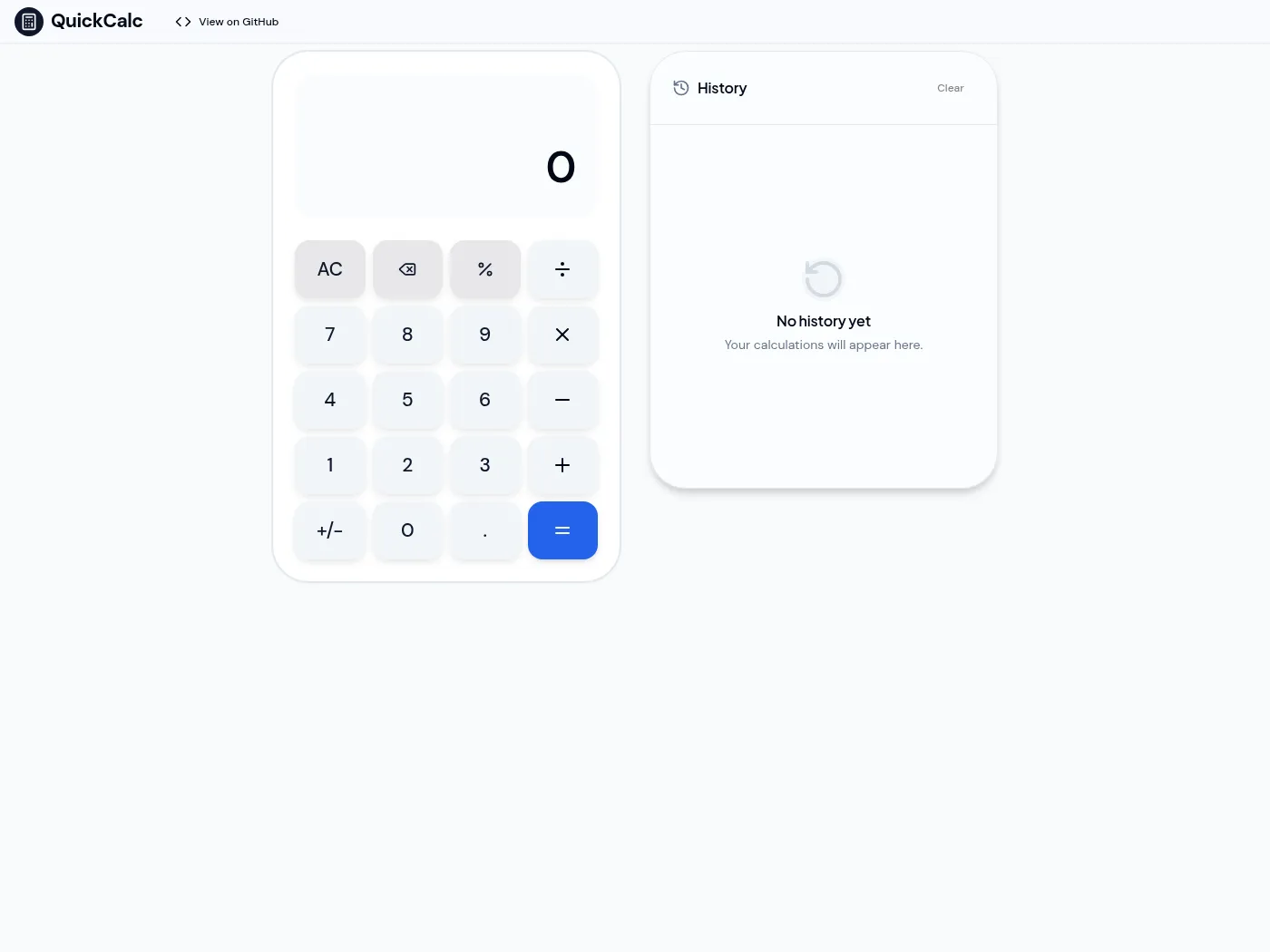QuickCalc