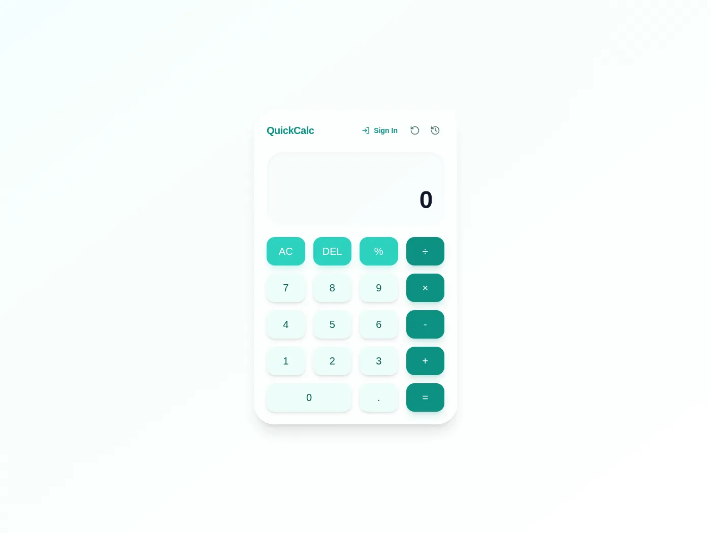 QuickCalc