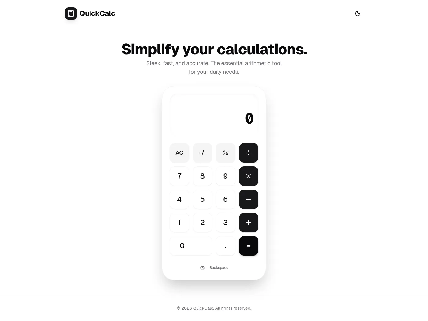 QuickCalc