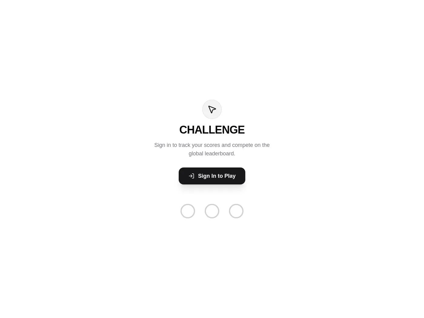Quick Click Challenge