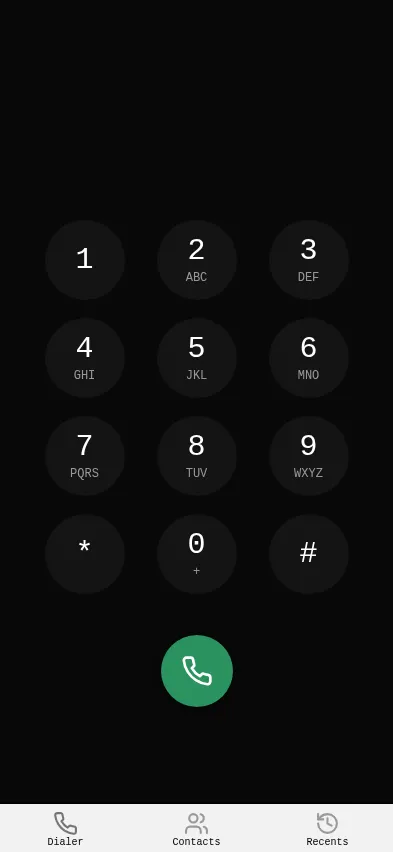 Quick Dialer Web