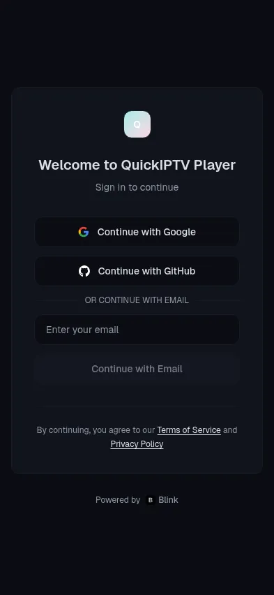 QuickIPTV Player