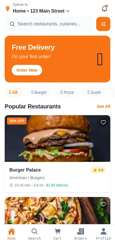 QuickBite Delivery