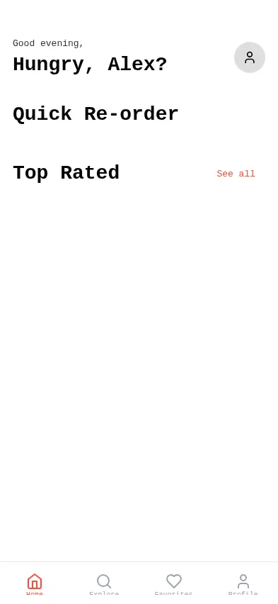 QuickBite Ordering App