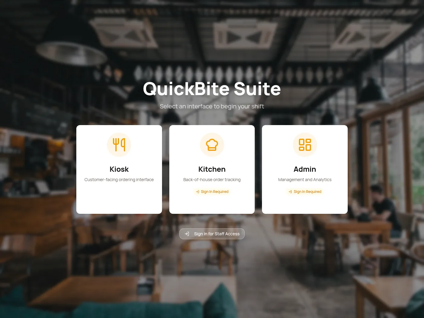 QuickBite Suite