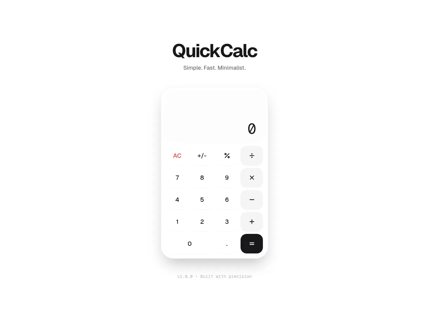 QuickCalc