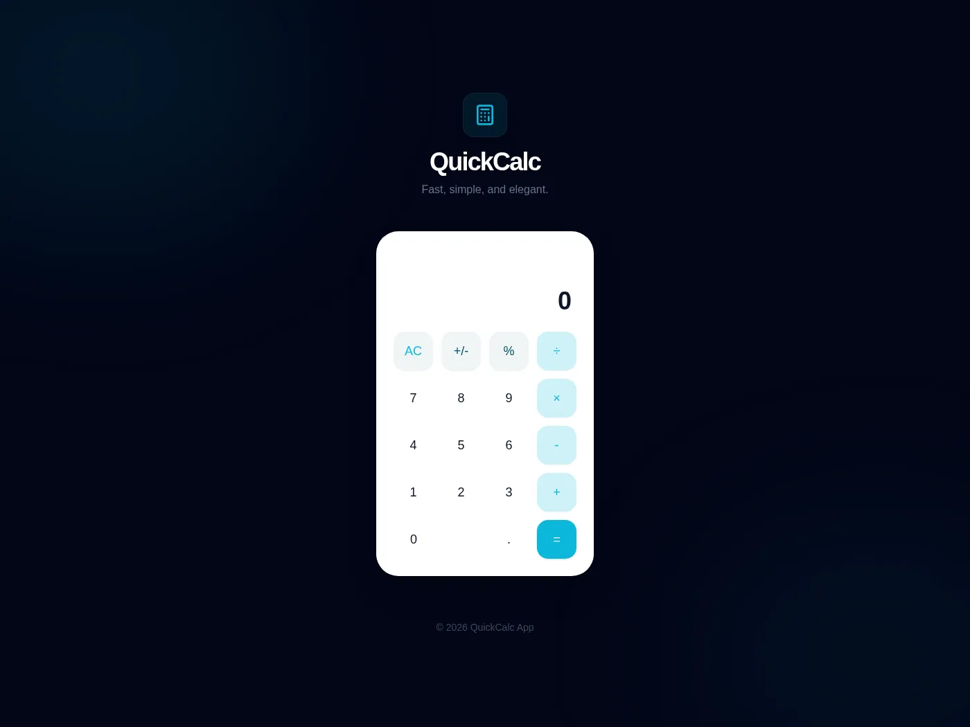 QuickCalc