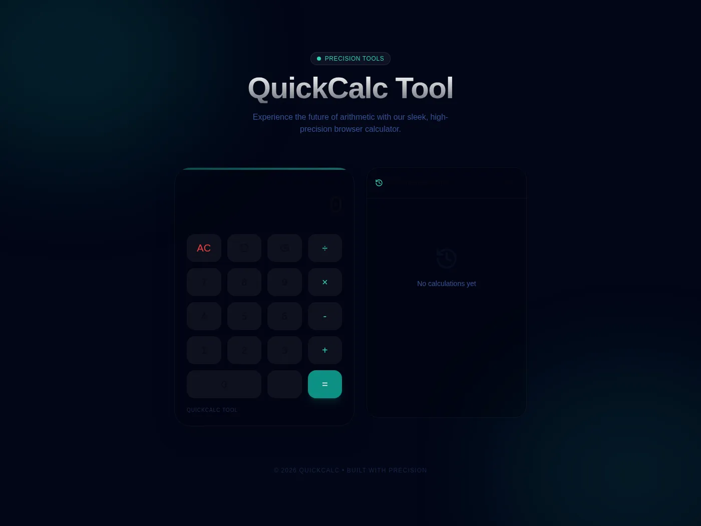 QuickCalc Tool