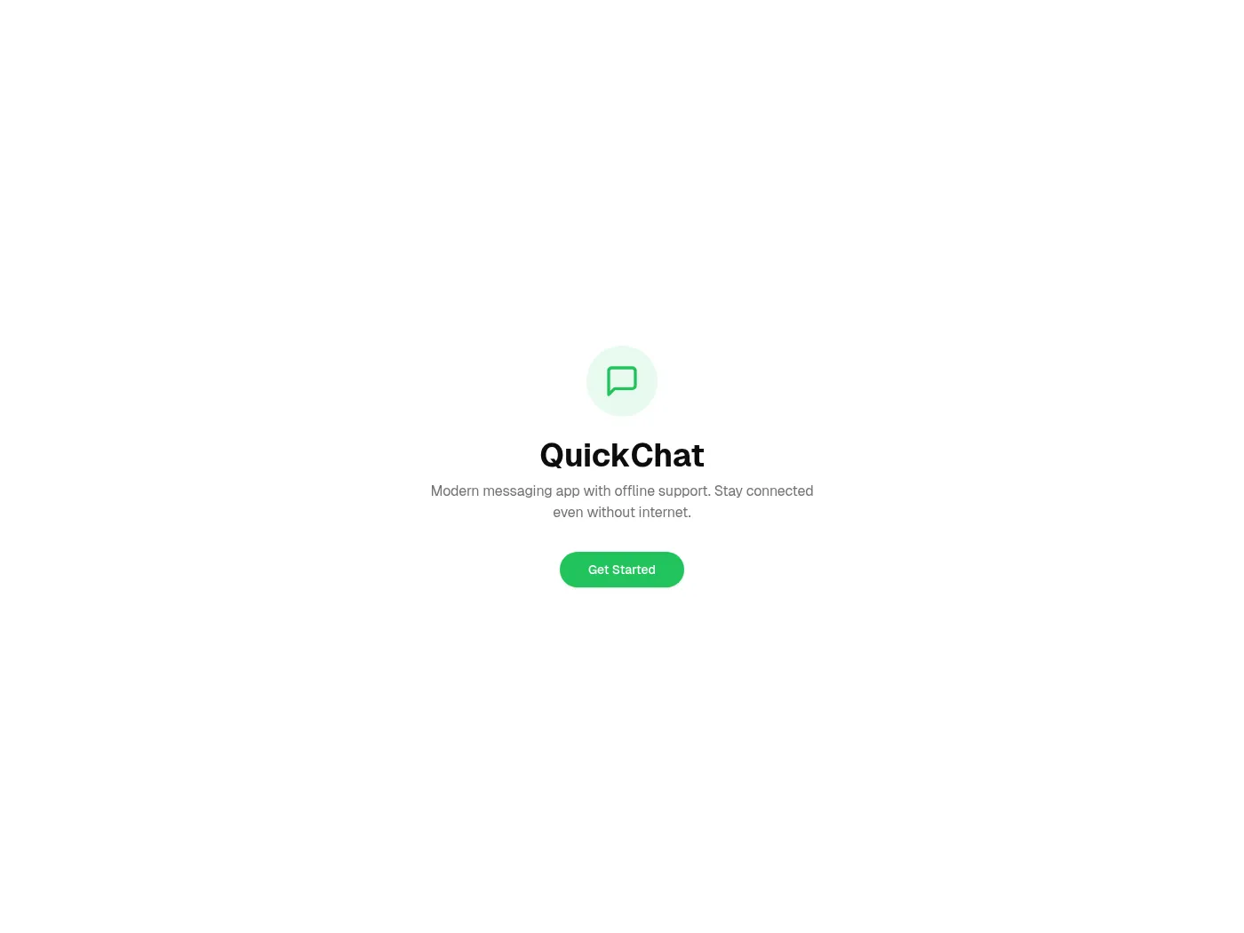 QuickChat Messenger