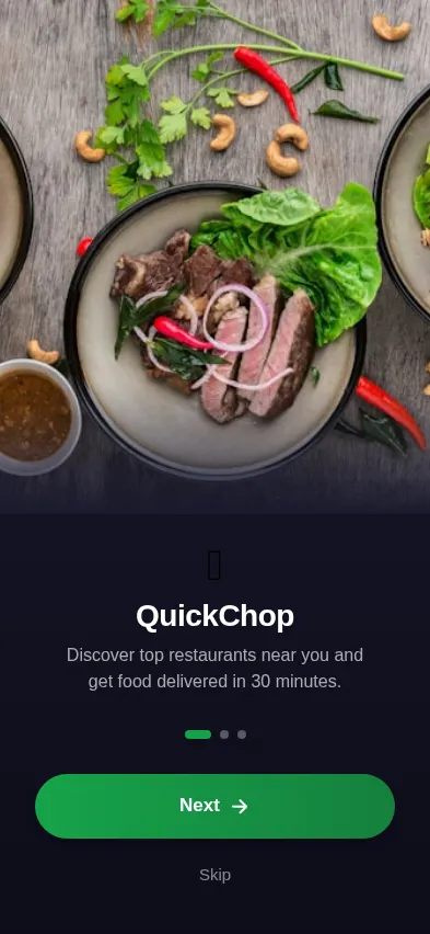 QuickChop Delivery Suite