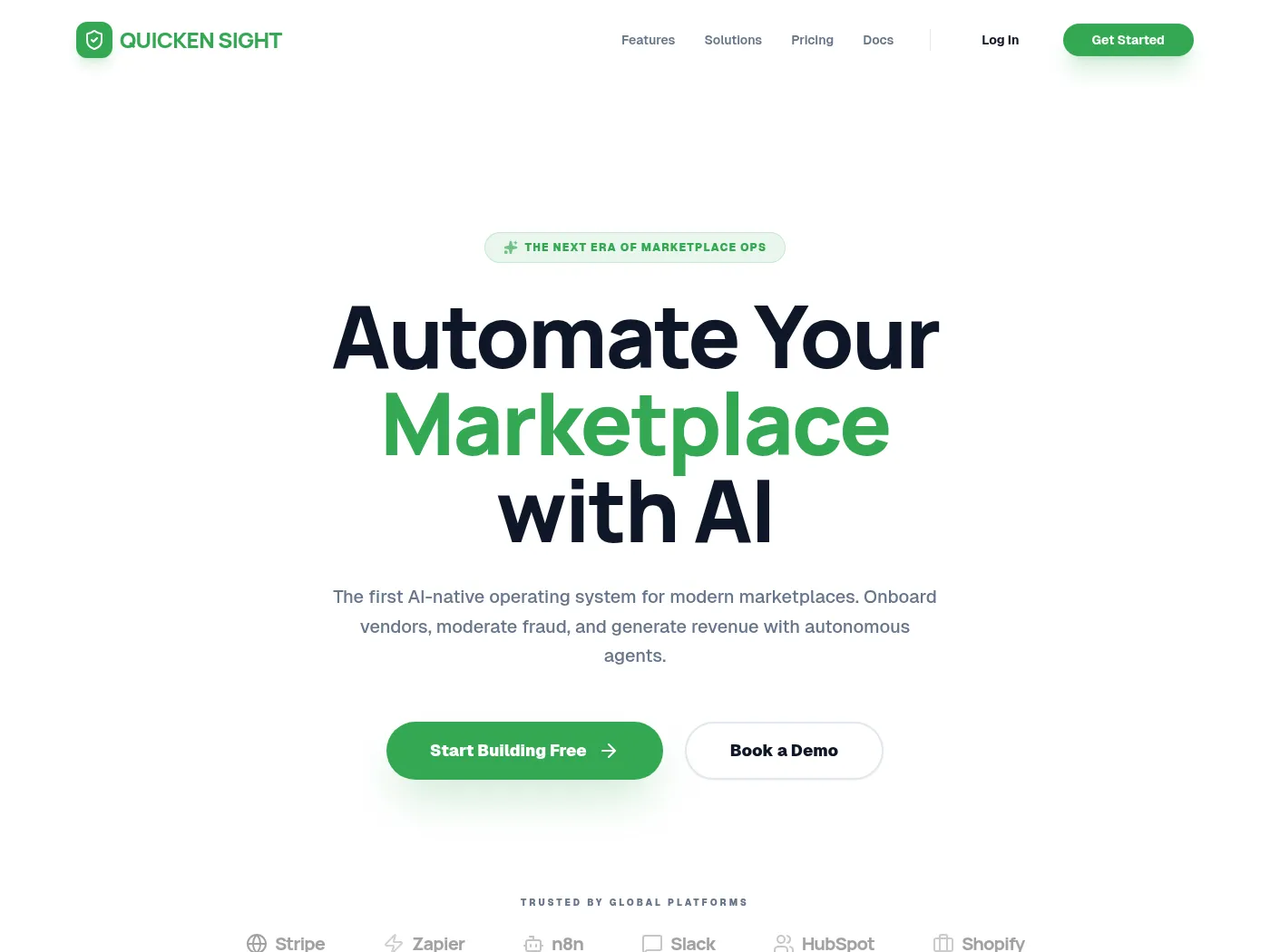 Quicken Sight AI Builder