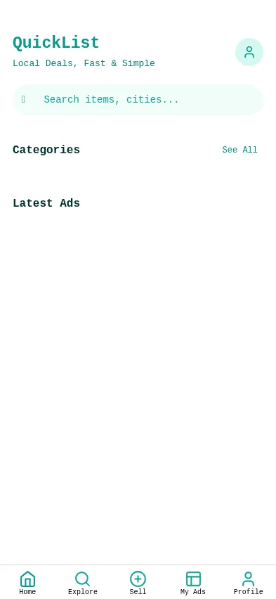 QuickList Marketplace