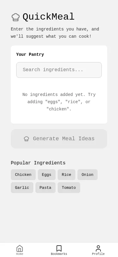 QuickMeal