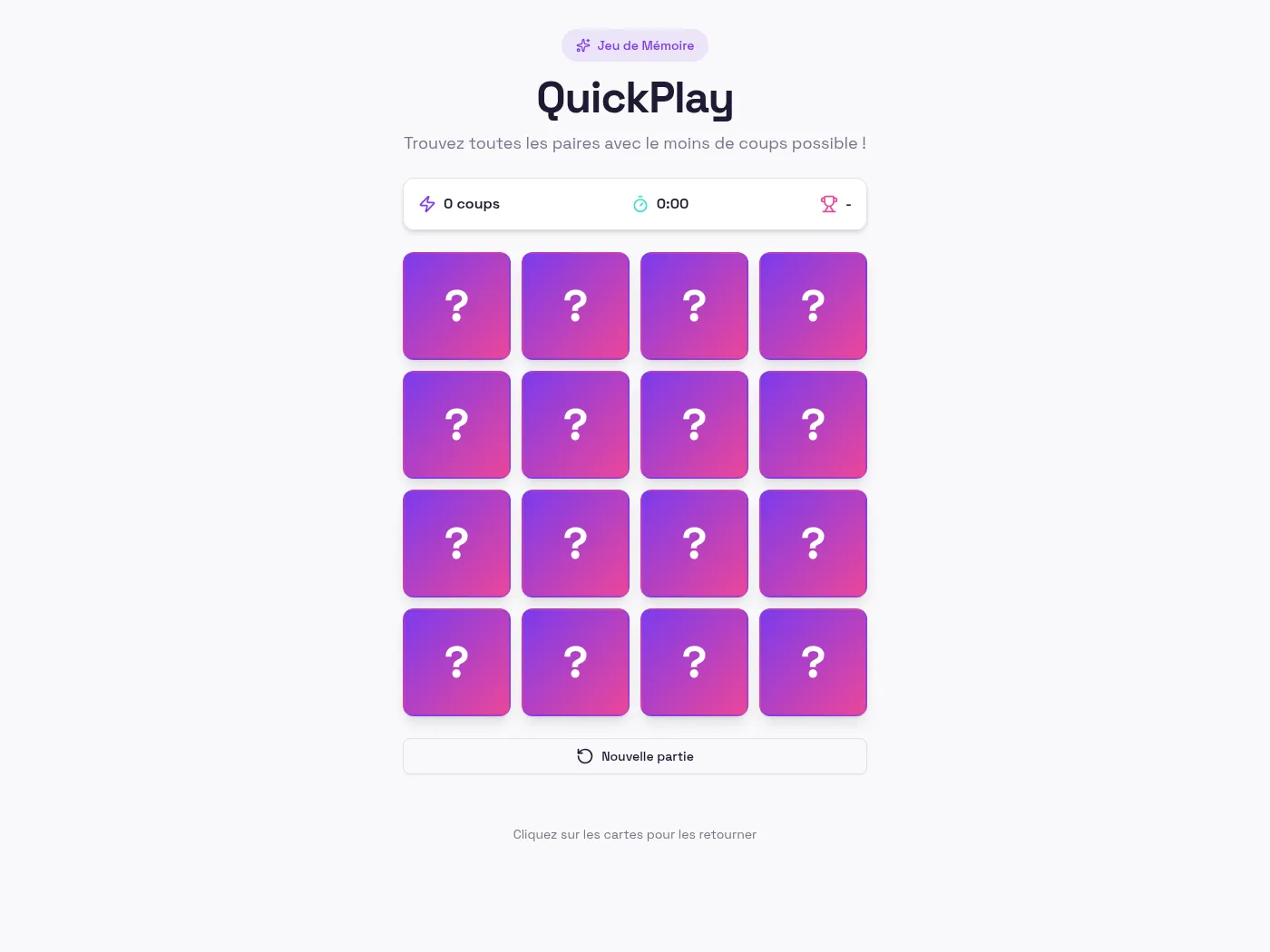 QuickPlay Game