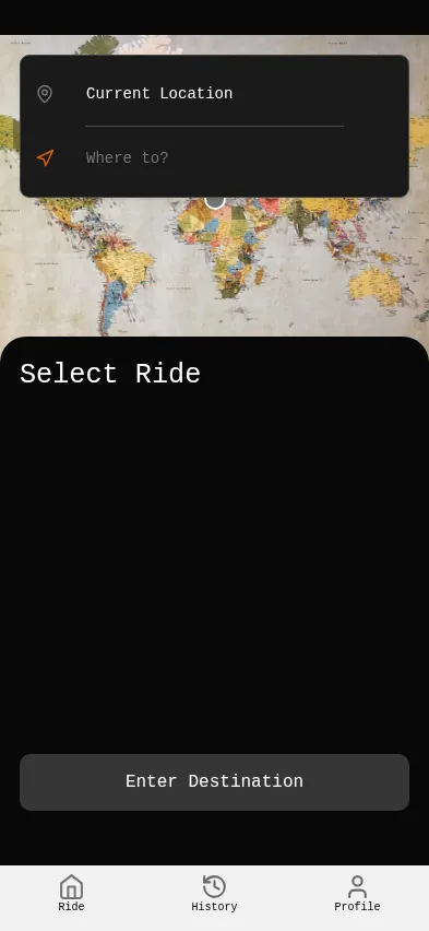 QuickRide Booking App