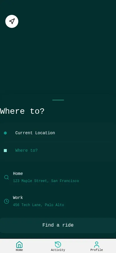 QuickRide App