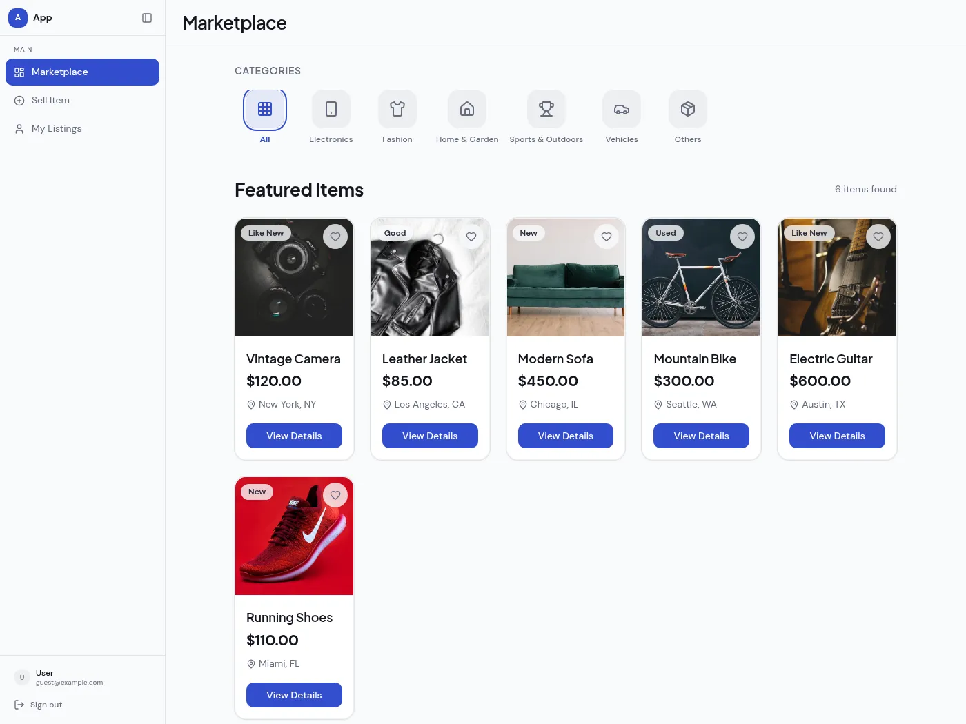 QuickSell Marketplace
