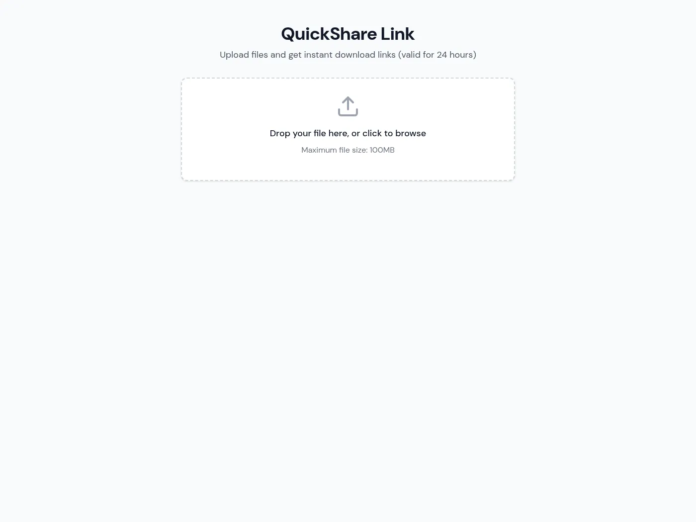 QuickShare Link