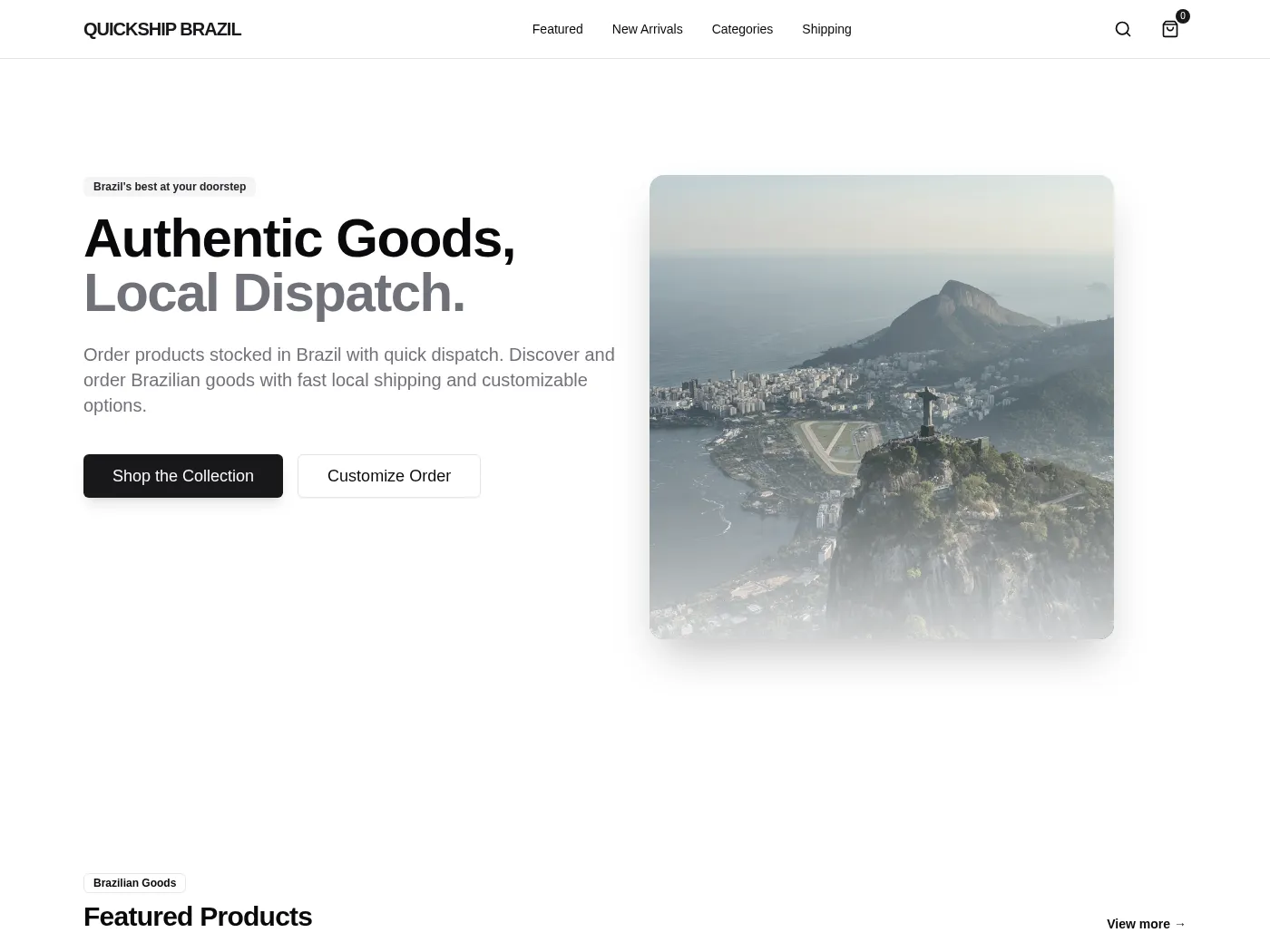 QuickShip Brazil Store