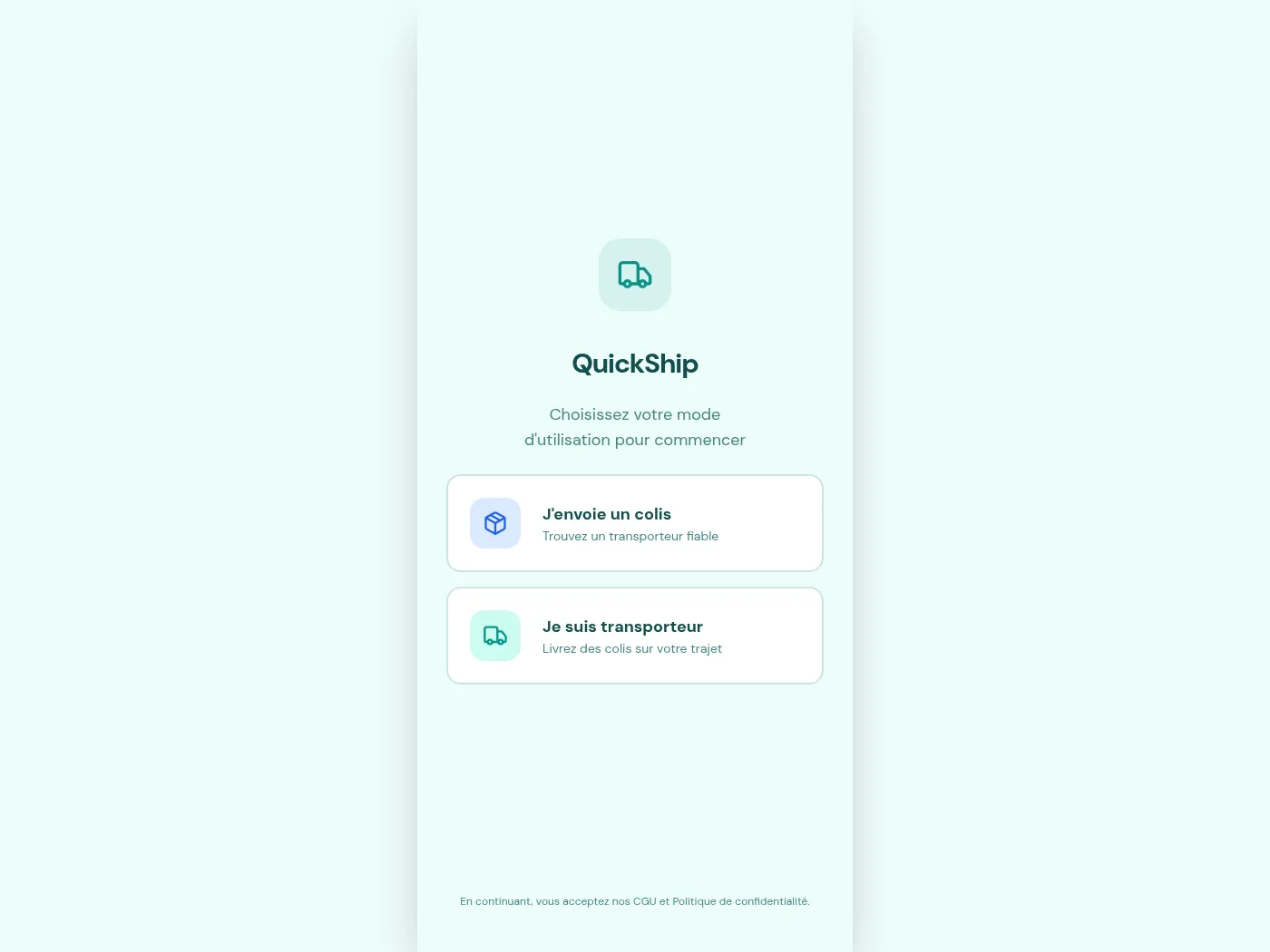 QuickShip Dashboard