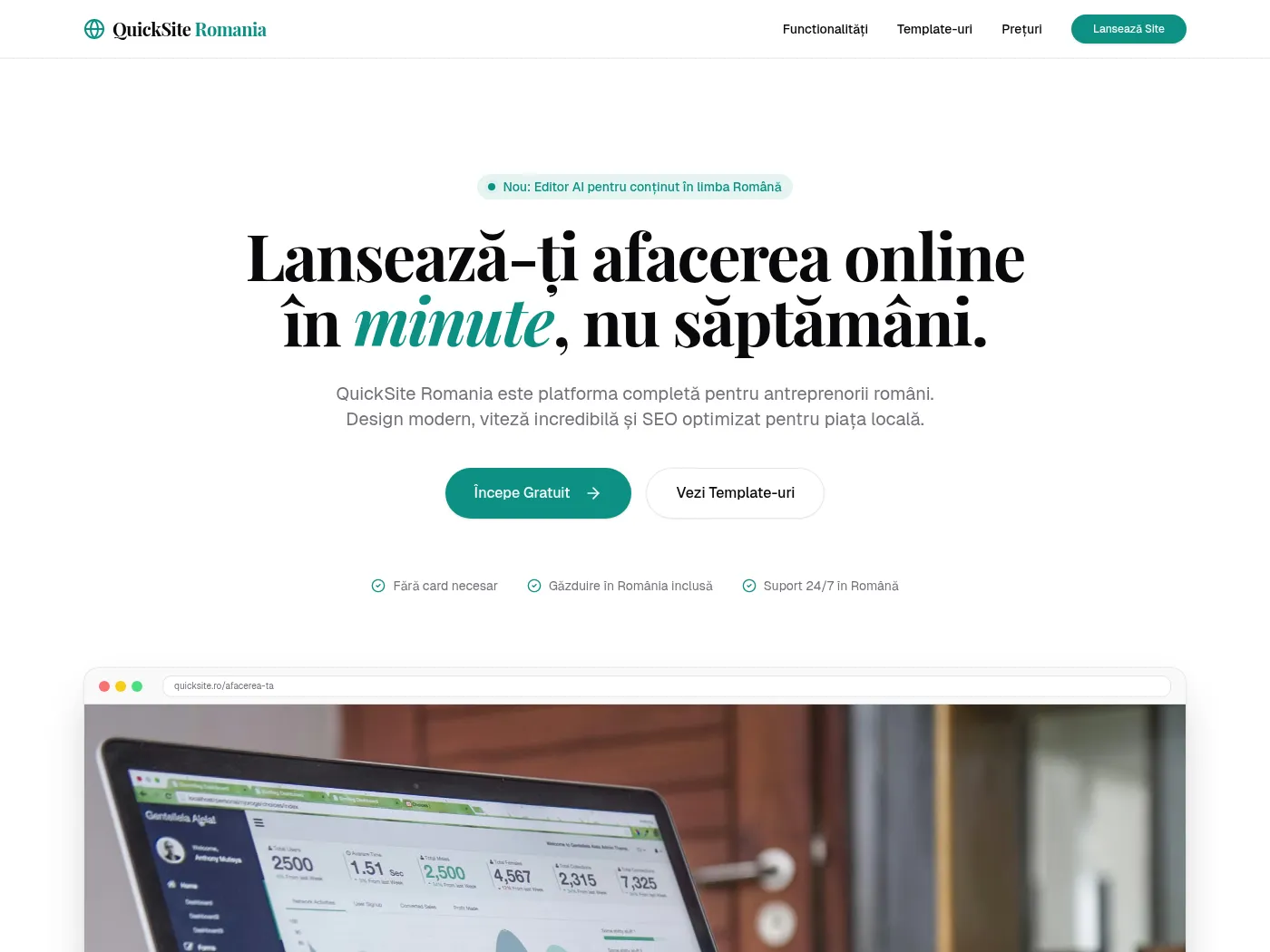 QuickSite Romania