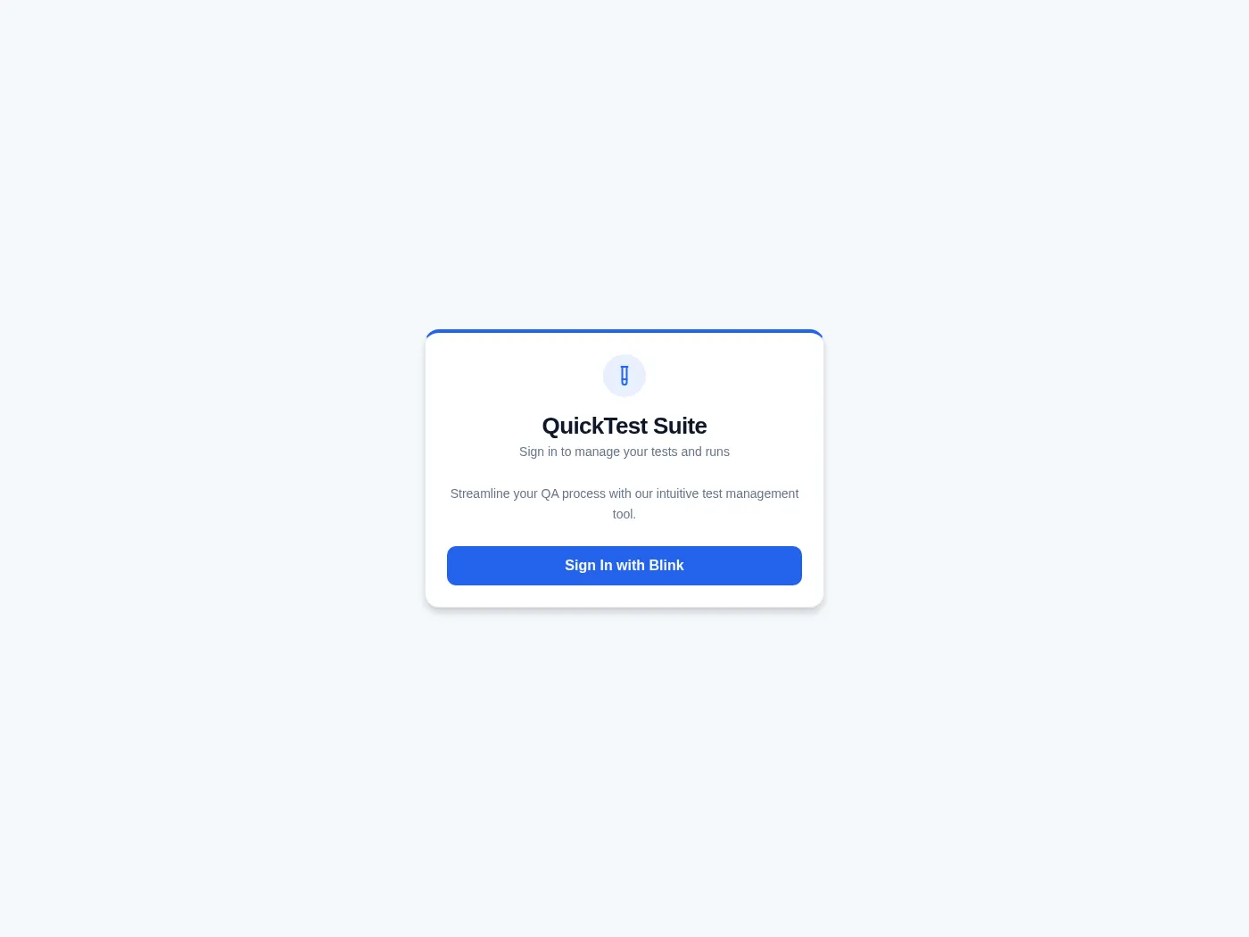 QuickTest Suite