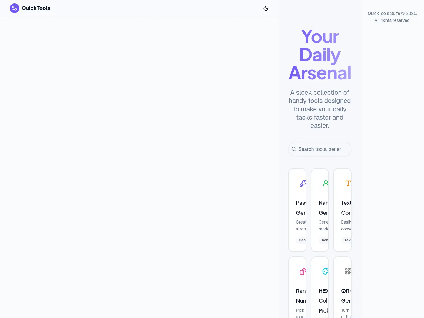 QuickTools Suite