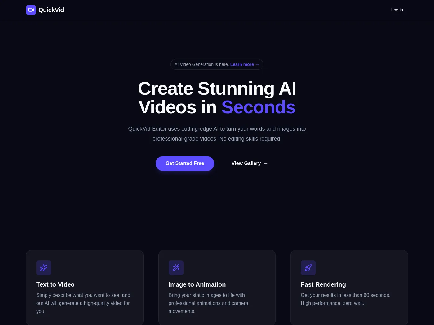 QuickVid Editor